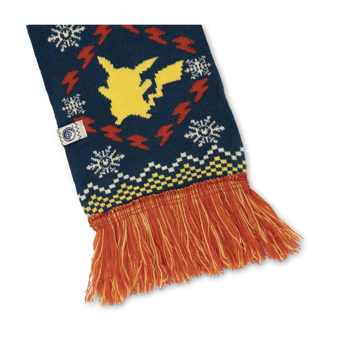 Pikachu Festive Winter Knit Scarf (One Size-Adult) | Pokémon Center ...
