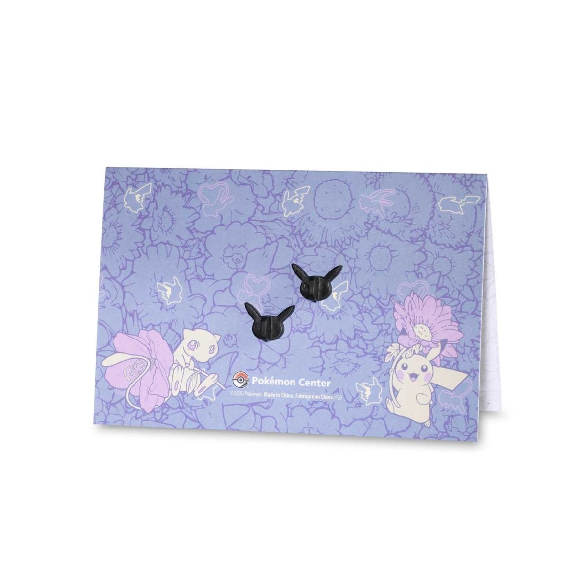 Pikachu & Mew Admiration Blue Pokémon Pins & Greeting Card | Pokémon ...