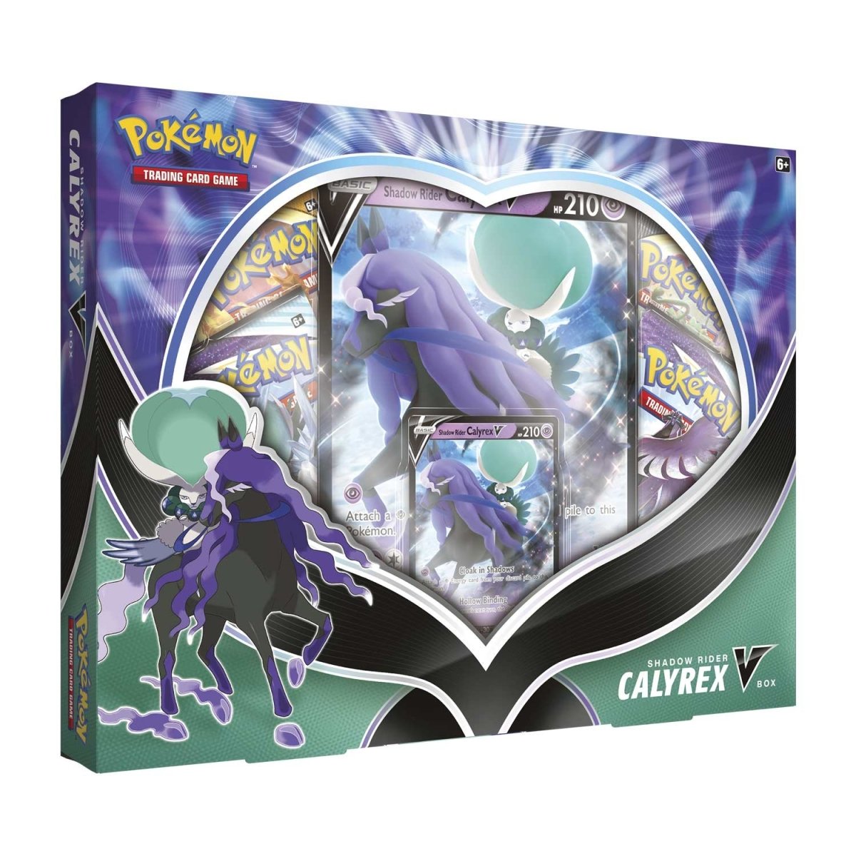 Pokémon TCG: Shadow Rider Calyrex V Box | Pokémon Center Official Site