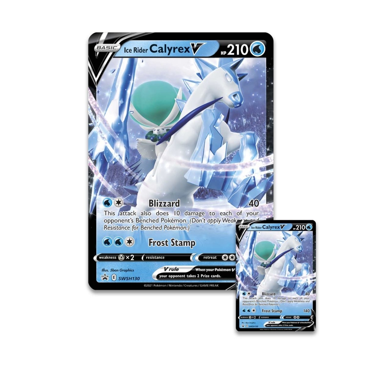 Pokémon TCG: Ice Rider Calyrex V Box | Pokémon Center Official Site