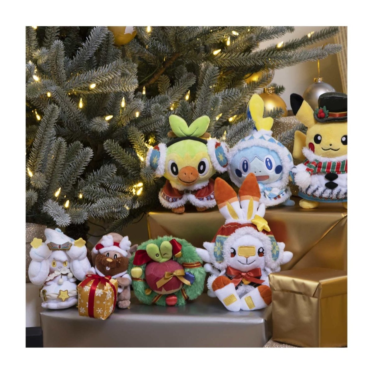 Applin Pokémon Winter Carnival Poké Plush Key Chain | Pokémon Center ...