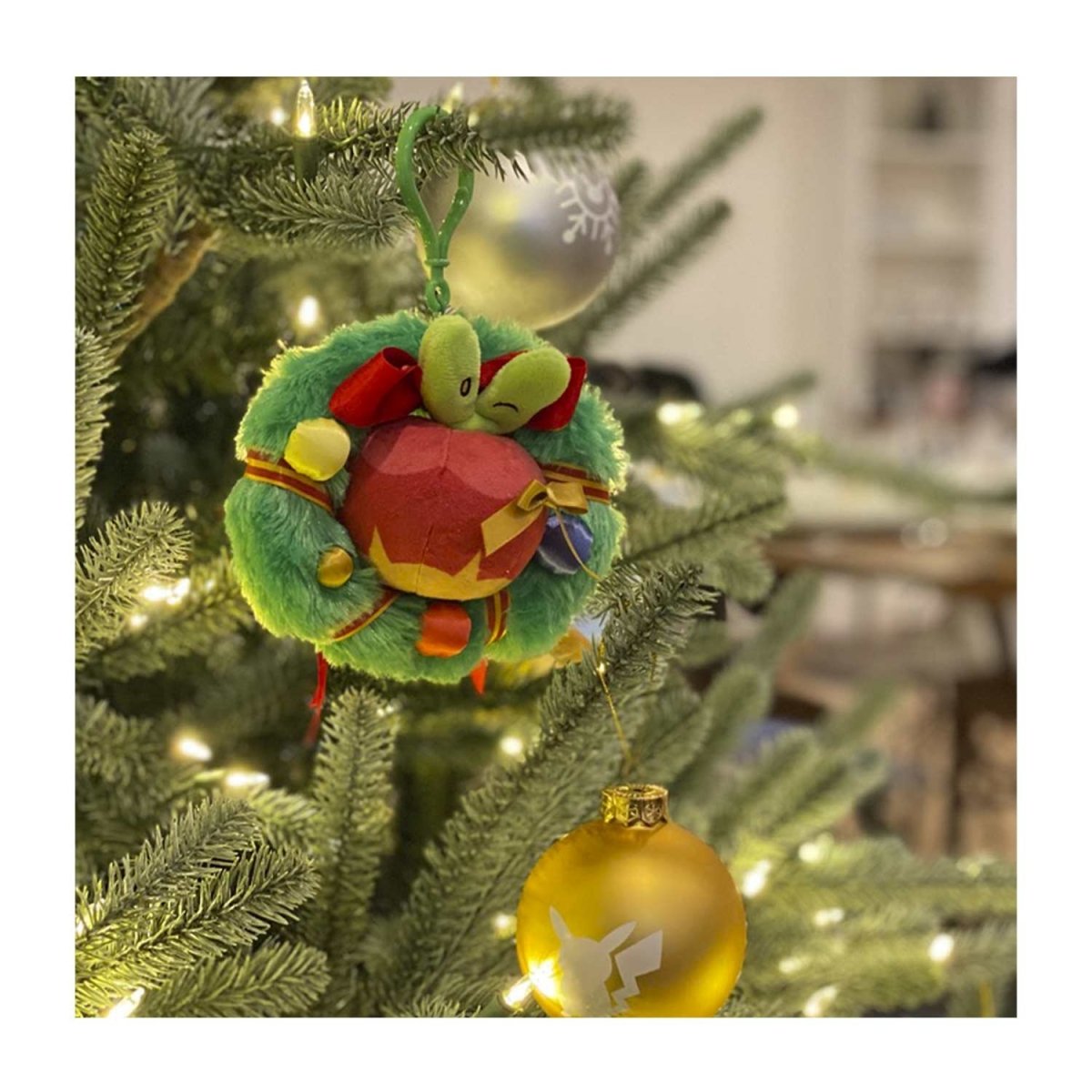 Applin Pokémon Winter Carnival Poké Plush Key Chain | Pokémon Center ...