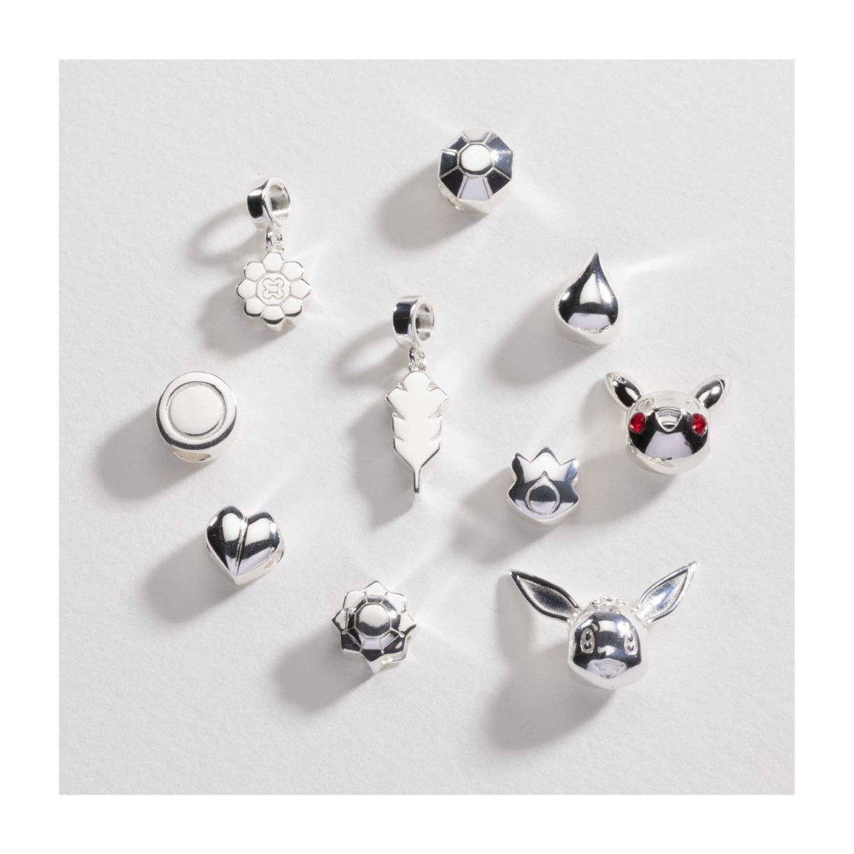 Pokémon Jewelry - Charms: Boulder Badge Sterling Silver Bead Charm ...