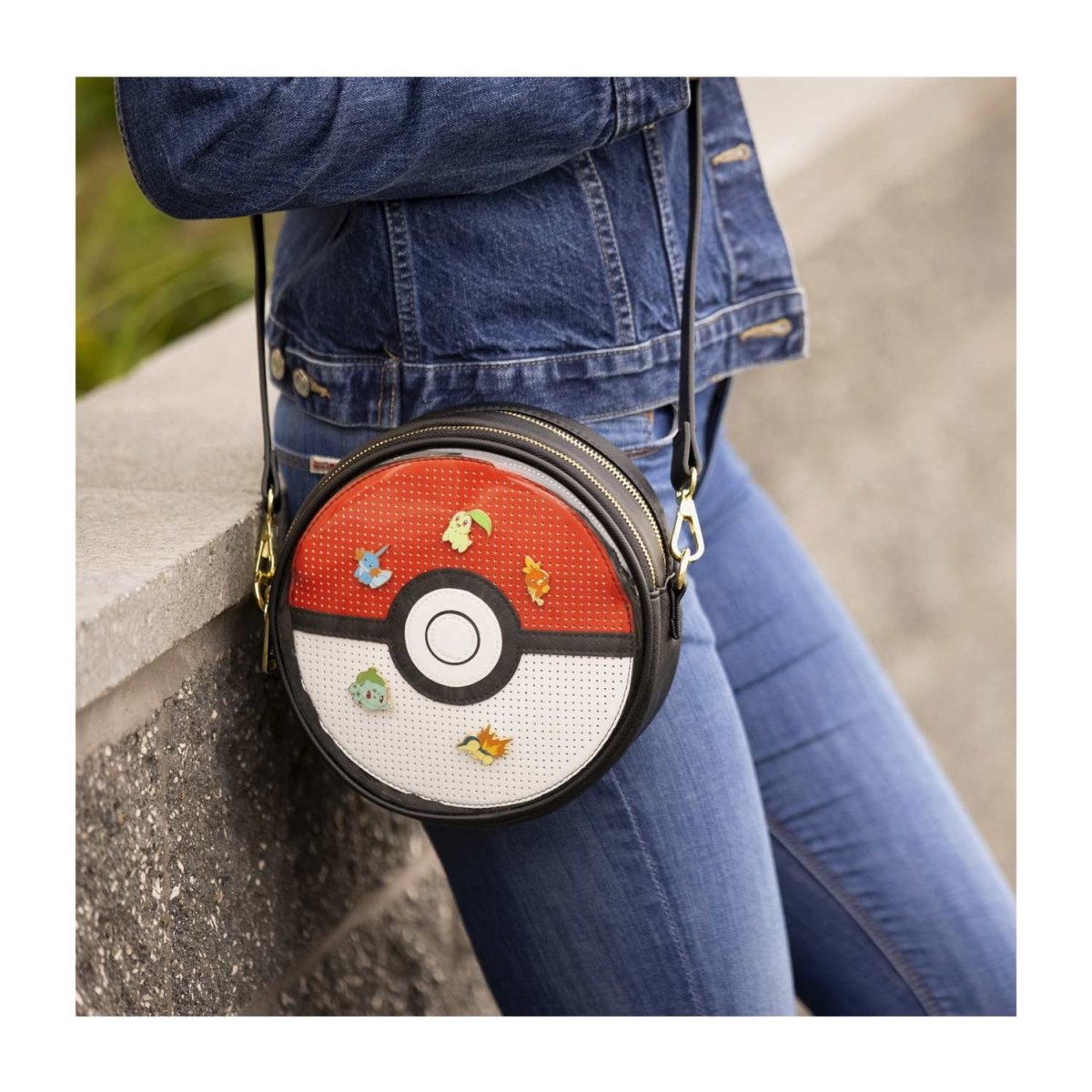 Pokémon Pin Trader Shoulder Tote by Loungefly | Pokémon Center Official ...
