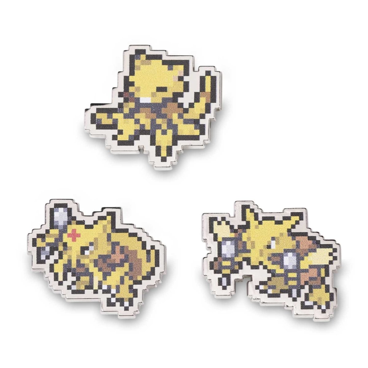 Abra, Kadabra & Alakazam Pokémon Pixel Pins (3-Pack) | Pokémon Center ...