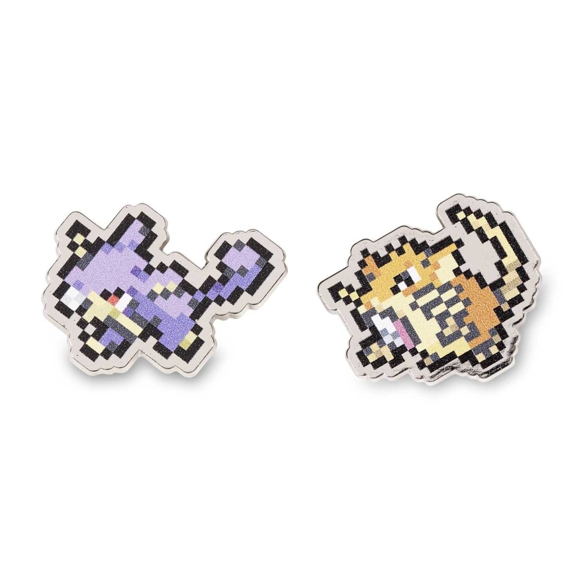 Rattata & Raticate Pokémon Pixel Pins (2-Pack) | Pokémon Center ...