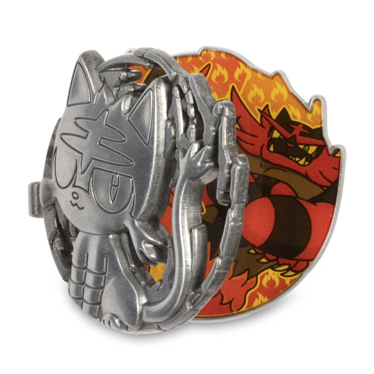Litten, Torracat & Incineroar Evolution Pokémon Pin | Pokémon Center ...