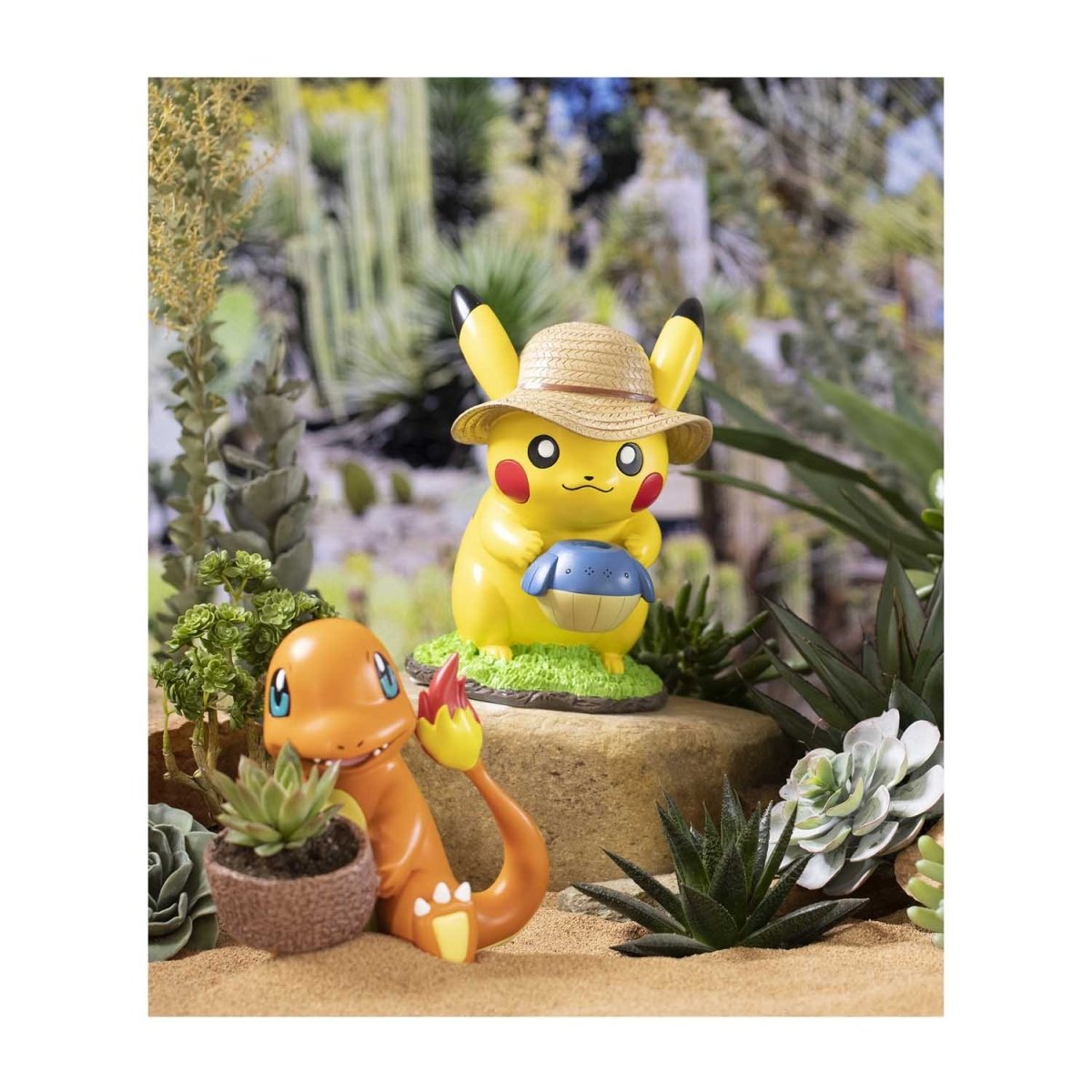 Pikachu (Female) Pokémon Gardening Statue | Pokémon Center Official Site