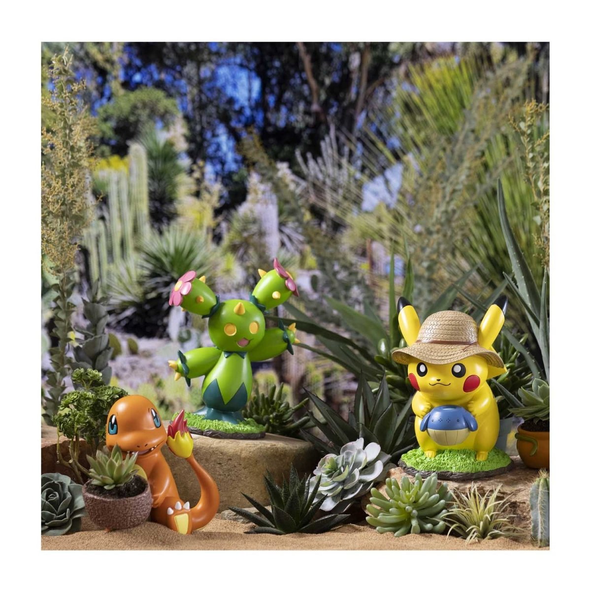 Pikachu (Female) Pokémon Gardening Statue | Pokémon Center Official Site