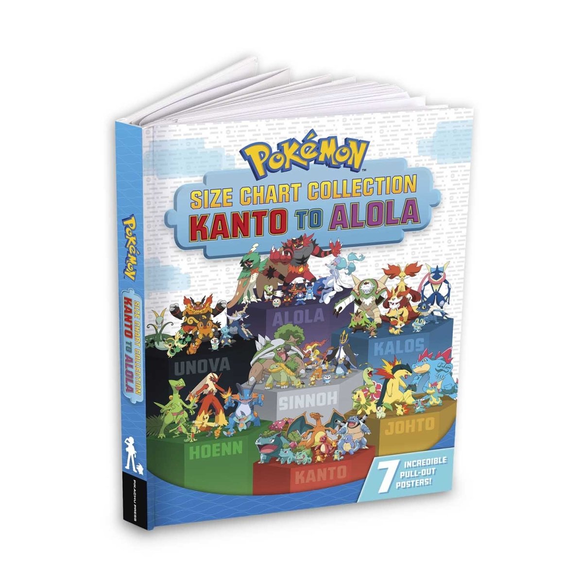 Pokémon Size Chart Collection: Kanto to Alola | Pokémon Center Official ...