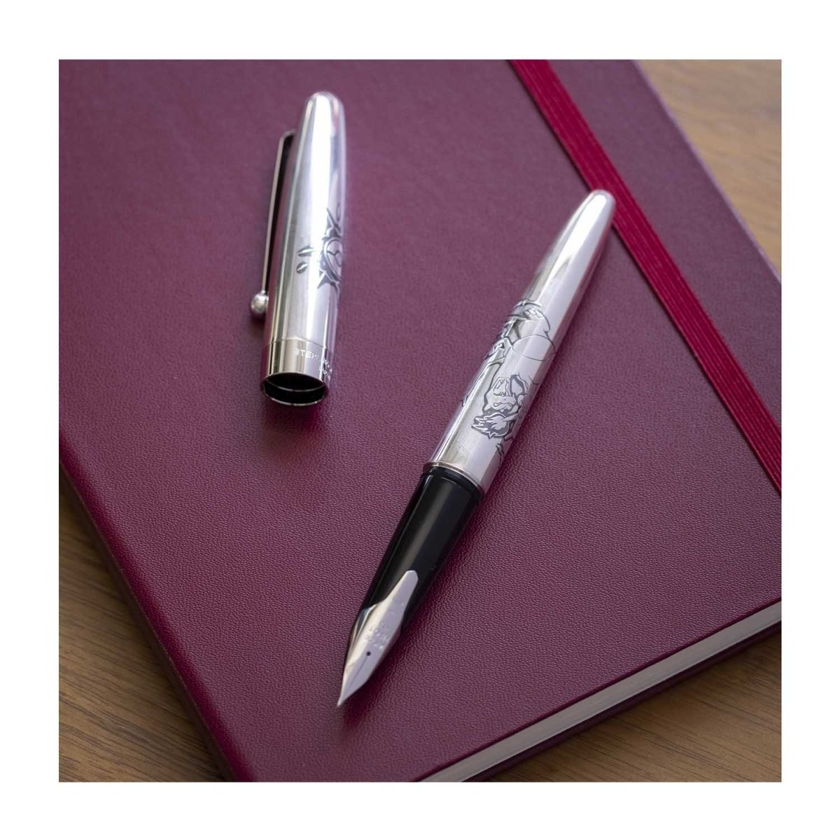 Pilot × Pokémon: Charizard Sterling Fountain Pen | Pokémon Center ...