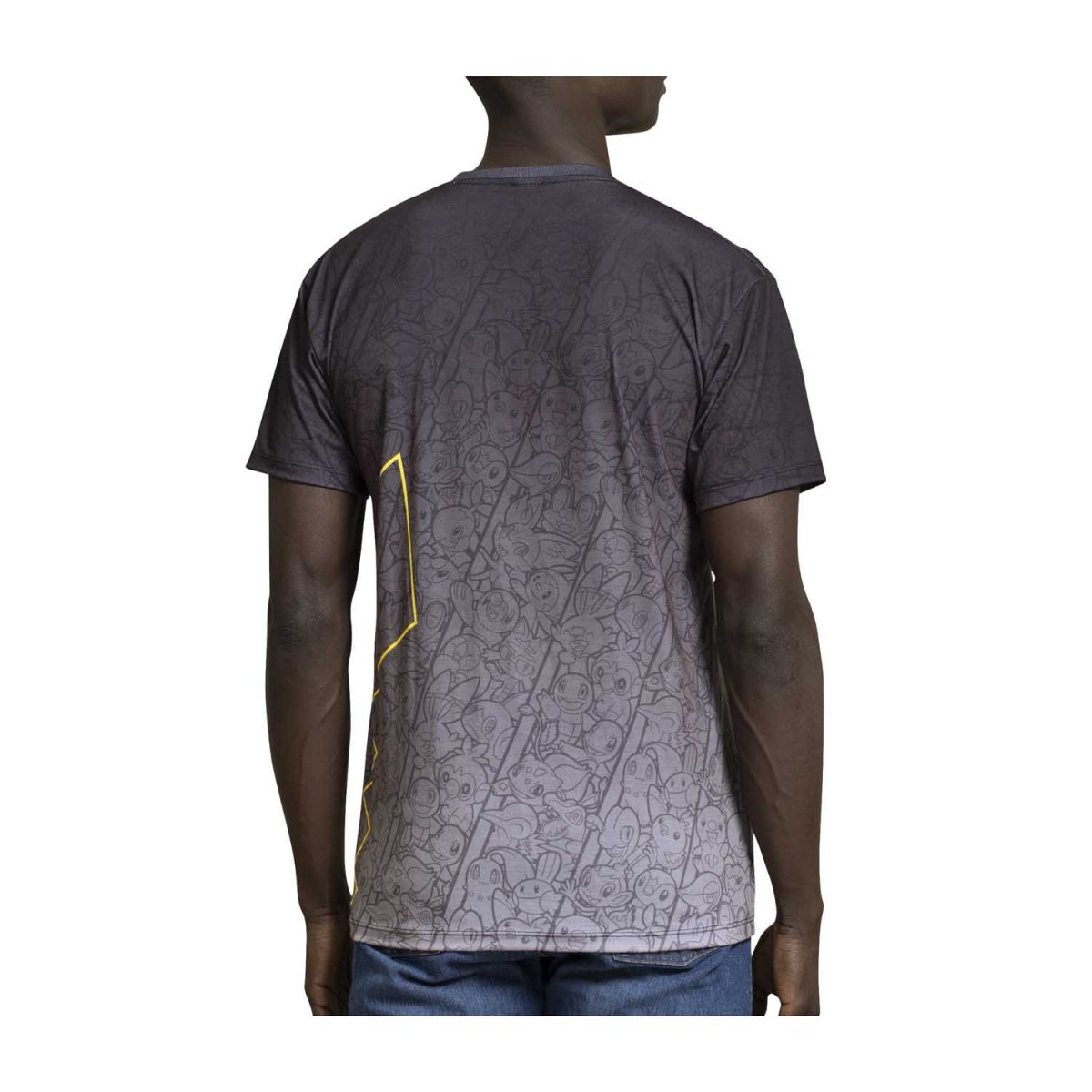 Pokémon Celebration Black Allover-Print T-Shirt - Adult | Pokémon ...