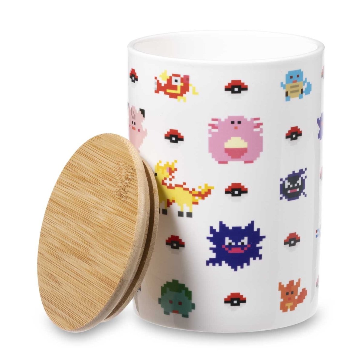 Pokémon Block Art Party Ceramic Storage Jar | Pokémon Center Official Site