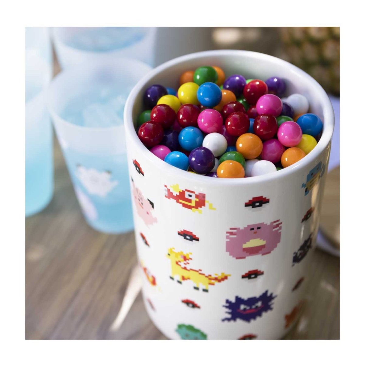 Pokémon Block Art Party Ceramic Storage Jar | Pokémon Center Official Site