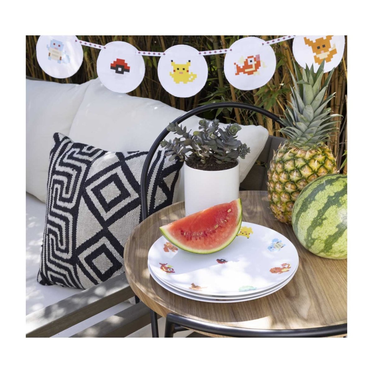 Pokémon Block Art Party Hanging Banner | Pokémon Center Canada Official ...