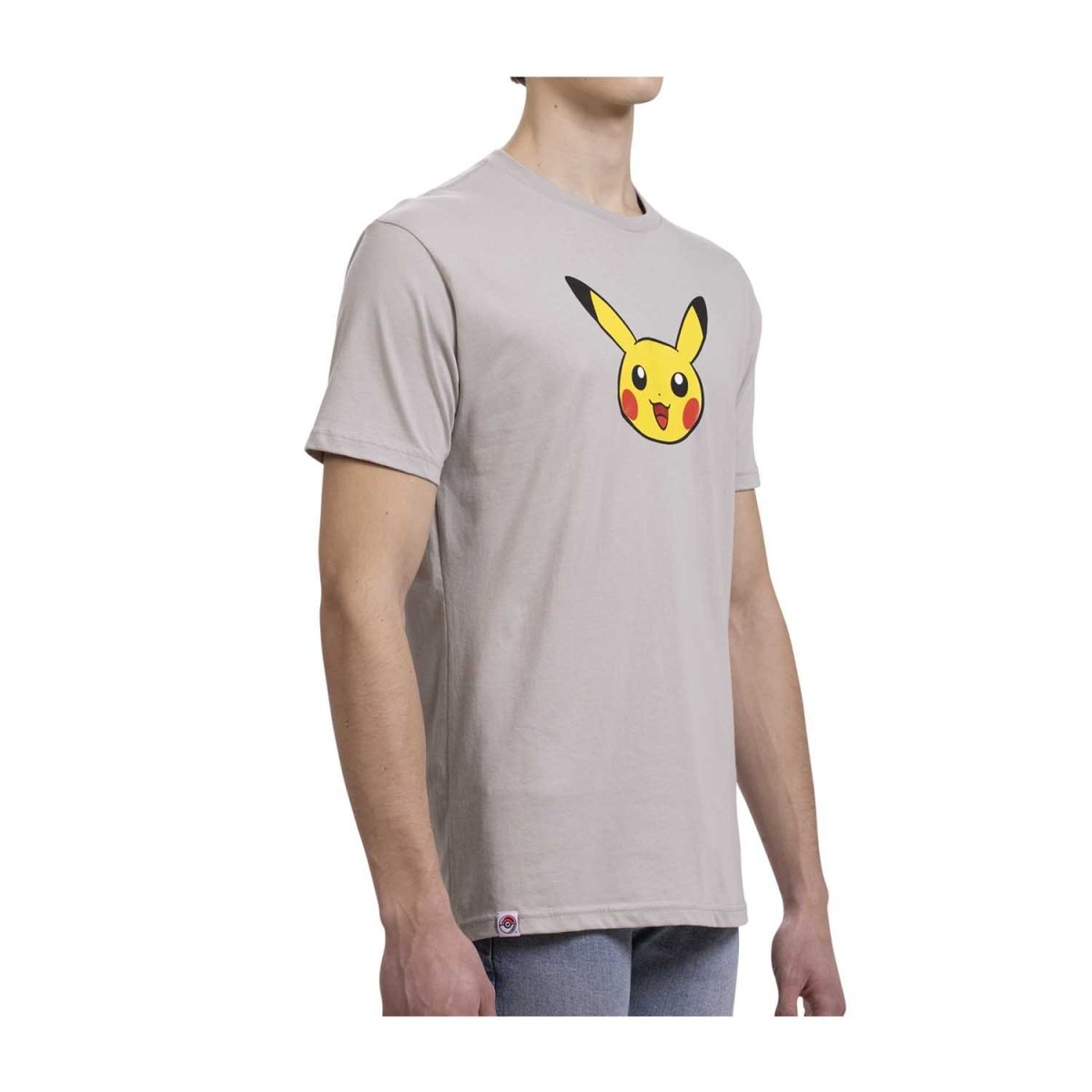 Pokémon Mood Collection: Pikachu Happy Fitted Crew Neck T-Shirt - Adult ...
