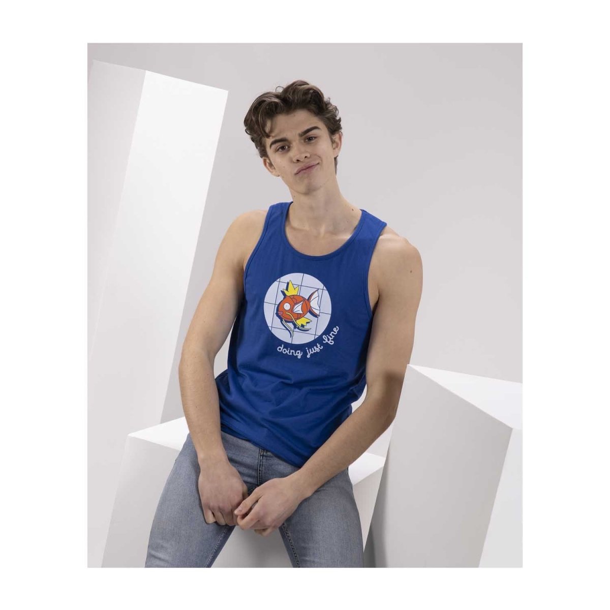Pokémon Mood Collection: Magikarp Fitted Tank Top - Men | Pokémon ...