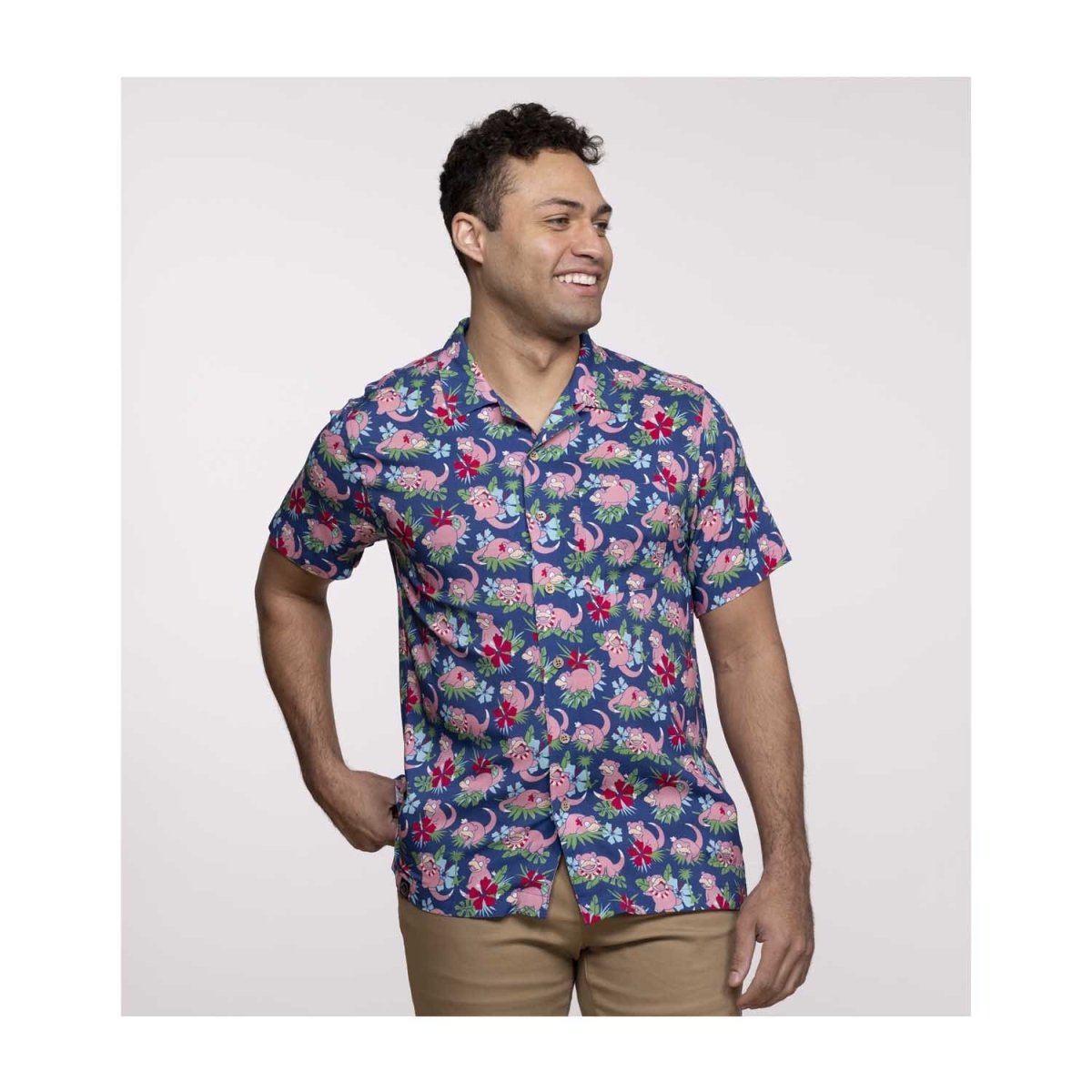 Pokémon Tropical Slowpoke Tropical Shirt - Adult | Pokémon Center ...