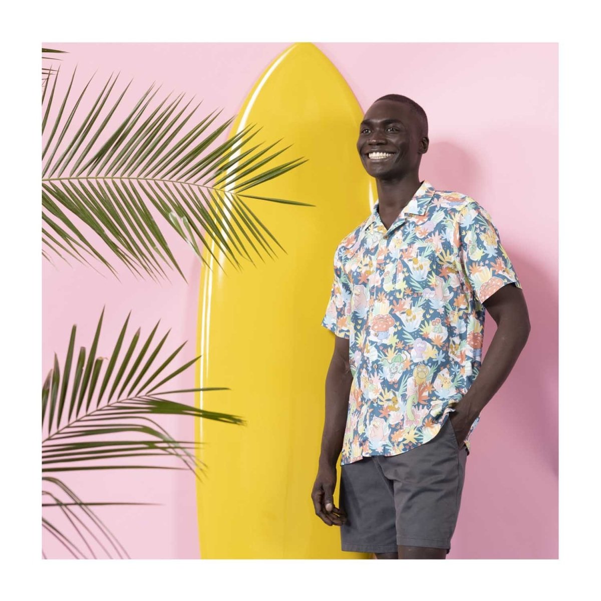 Pokémon Tropical Blossoming Friendships Tropical Shirt - Adult ...