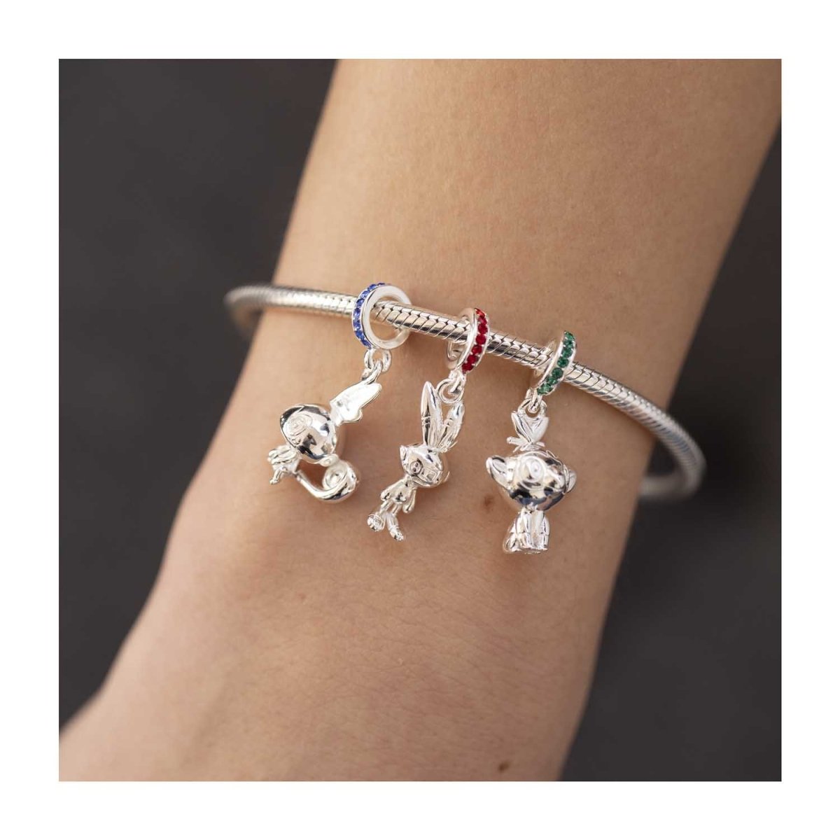 Pokémon Jewelry - Charms: Grookey Sterling Silver Dangle Charm ...