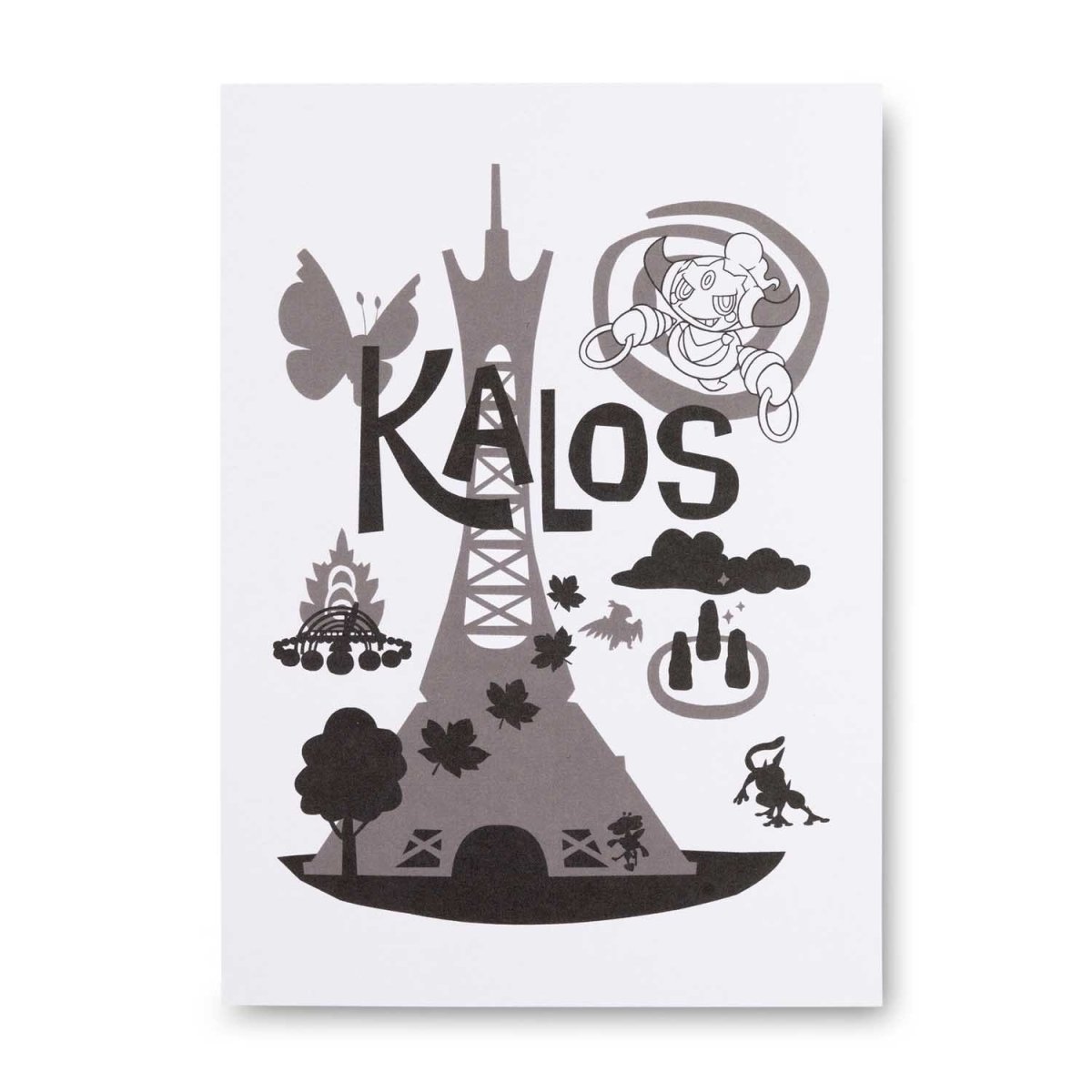 Pokémon Region Tour Postcards (8-Pack) | Pokémon Center Official Site