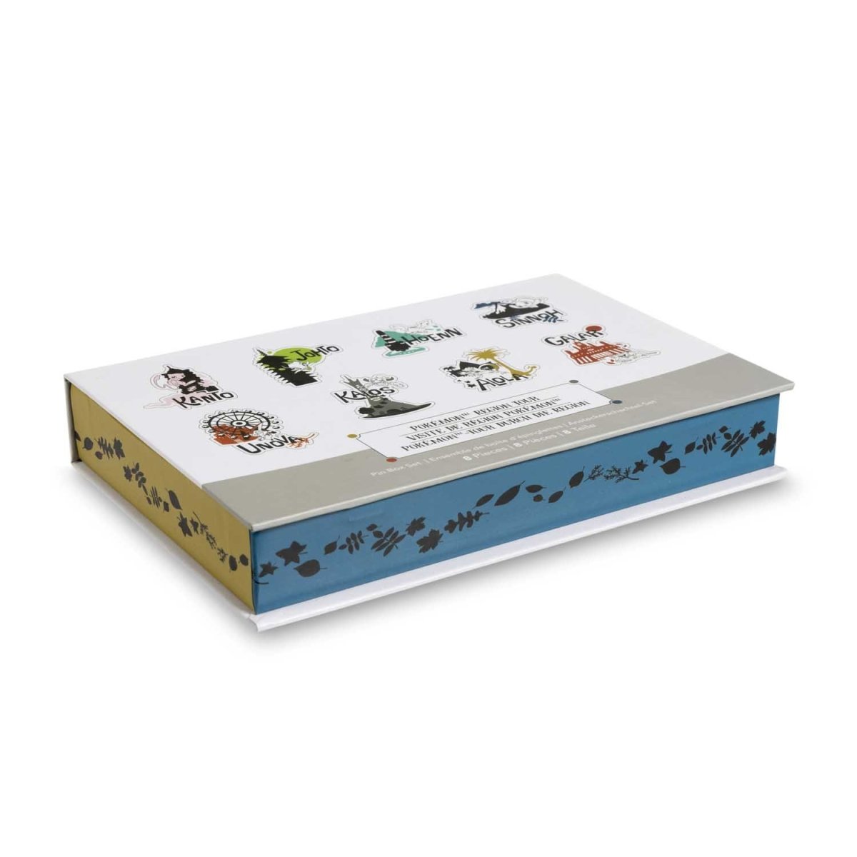 Pokémon Region Tour Pin Box Set (8-Pack) | Pokémon Center Official Site