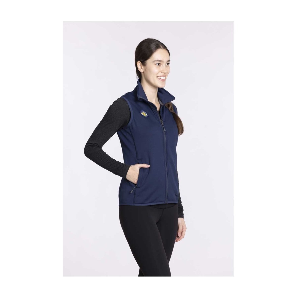 Outdoors with Pokémon Middle Fork Dark Blue Fleece Zip-Up Vest by ...