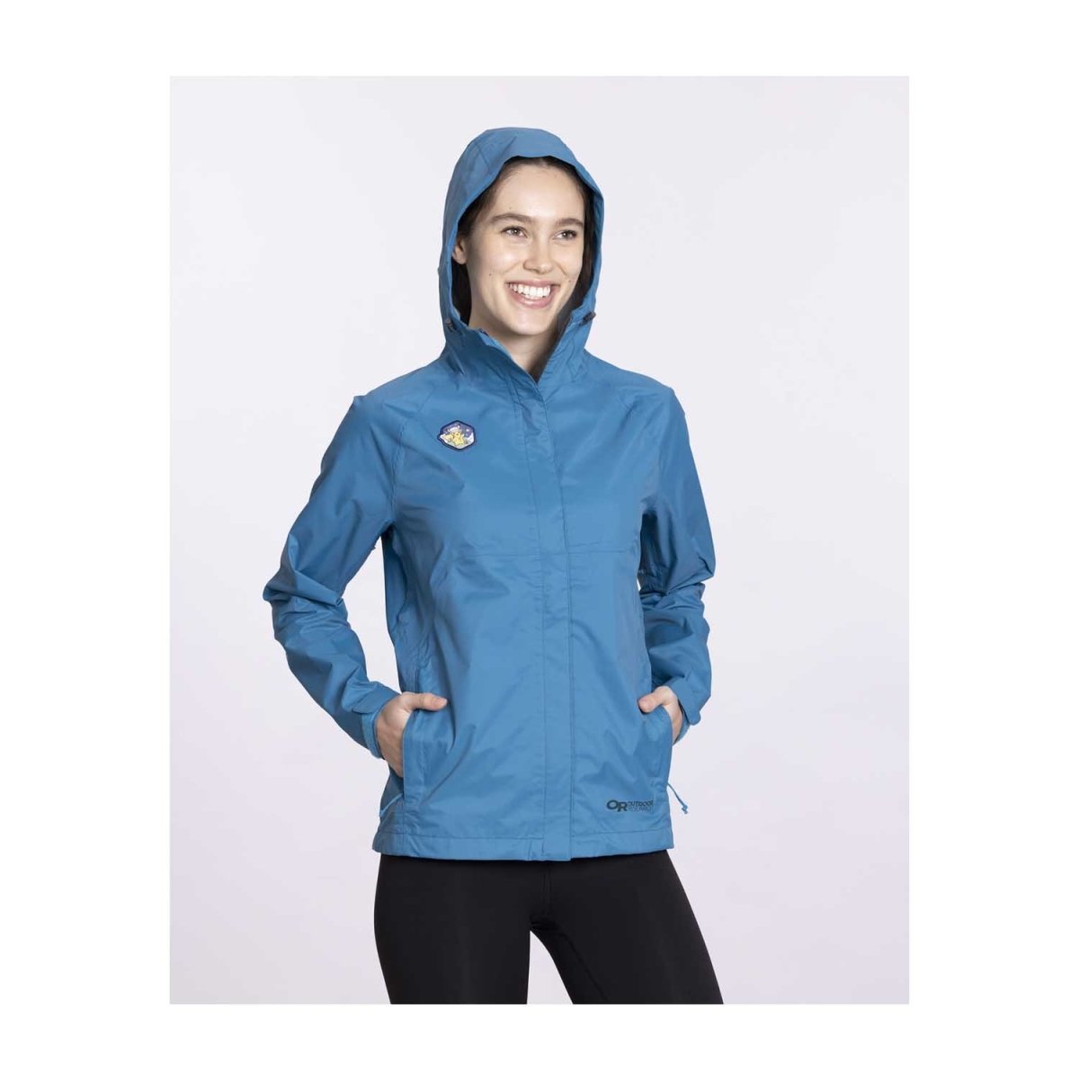 Outdoors with Pokémon Apollo Blue Rain Jacket by Outdoor Research ...
