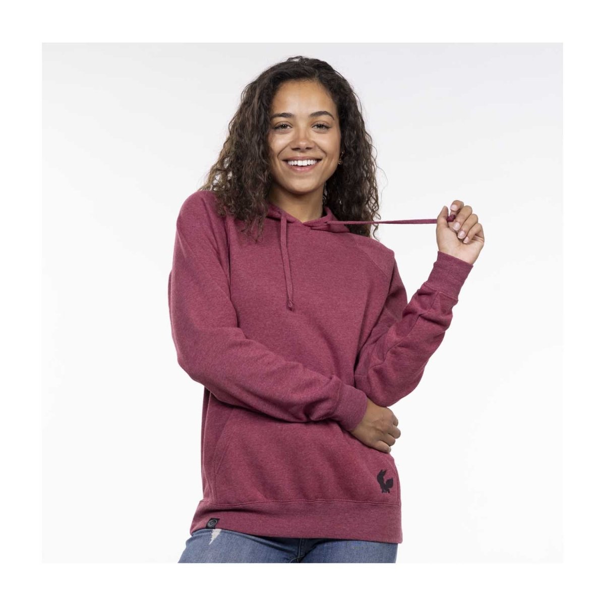 Pokémon Stories: Espeon, Umbreon & Sylveon Maroon Fitted Pullover ...