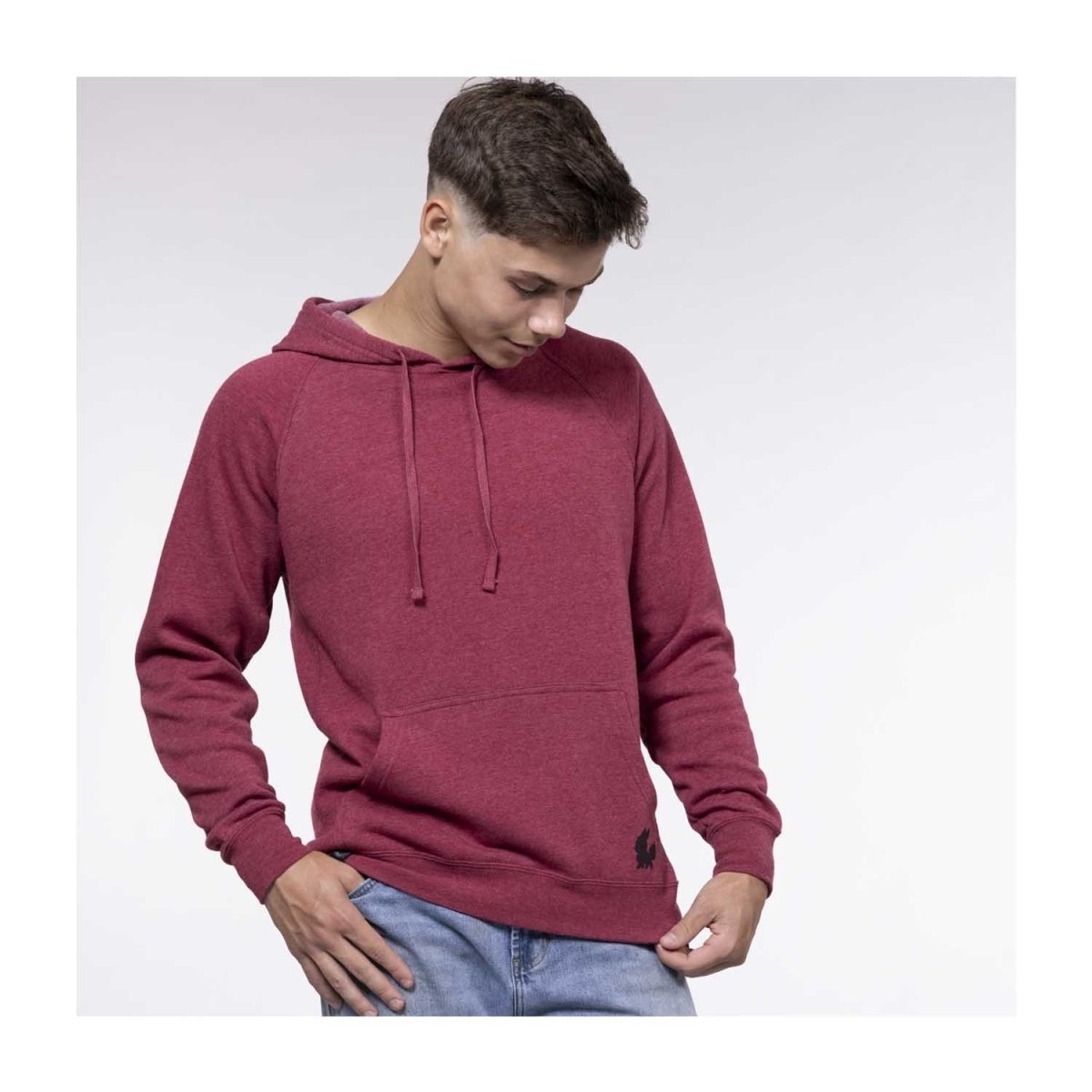 Pokémon Stories: Espeon, Umbreon & Sylveon Maroon Fitted Pullover ...