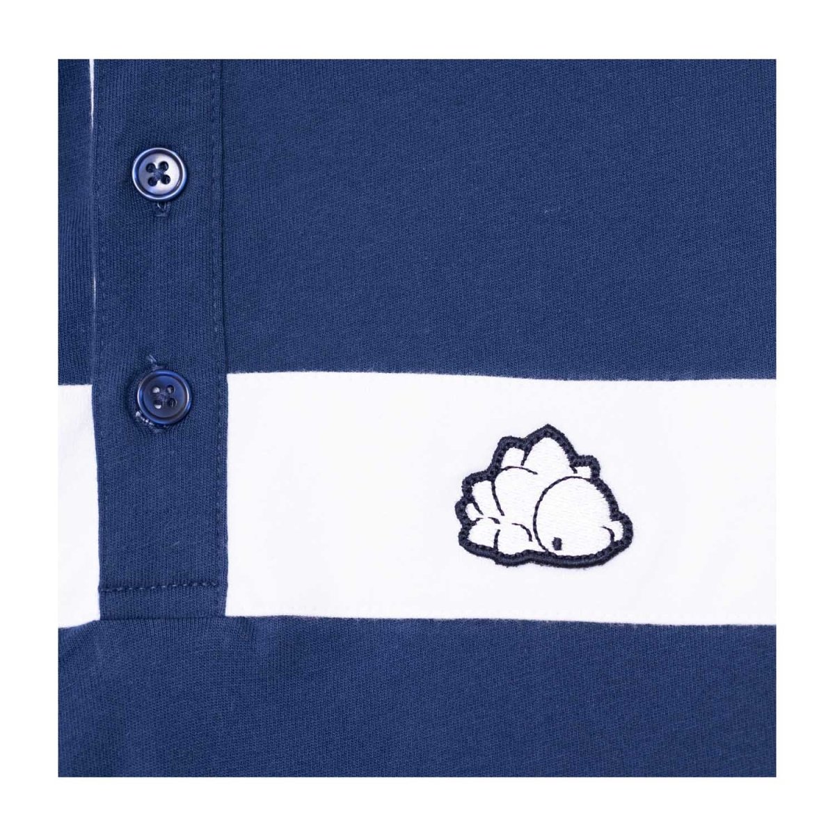 Snom Blue Polo Shirt - Adult | Pokémon Center Official Site