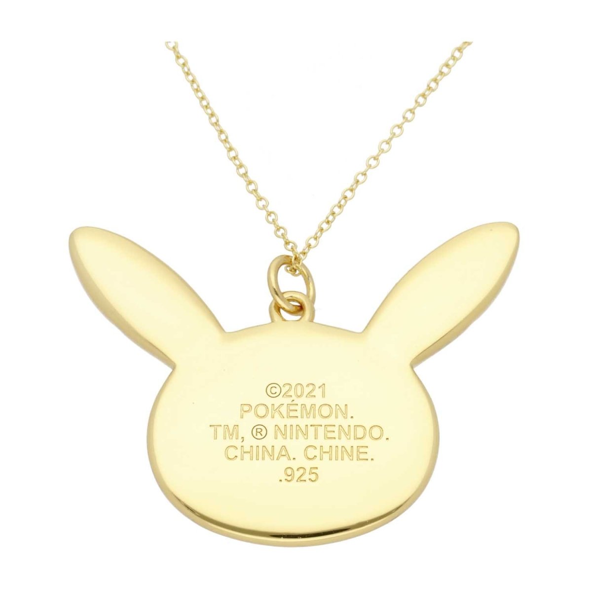 Pokémon: 25th Celebration 18k Gold-Plated Sterling Silver Pendant ...