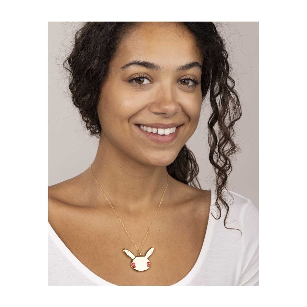 Pokémon: 25th Celebration 18k Gold-Plated Sterling Silver Pendant ...