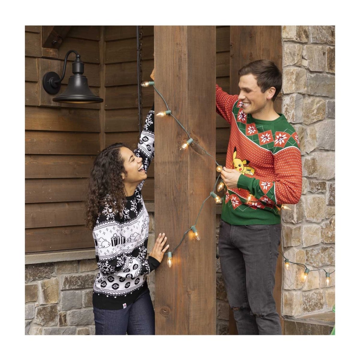 Snom Holiday Present Knit Sweater - Adult | Pokémon Center Official Site