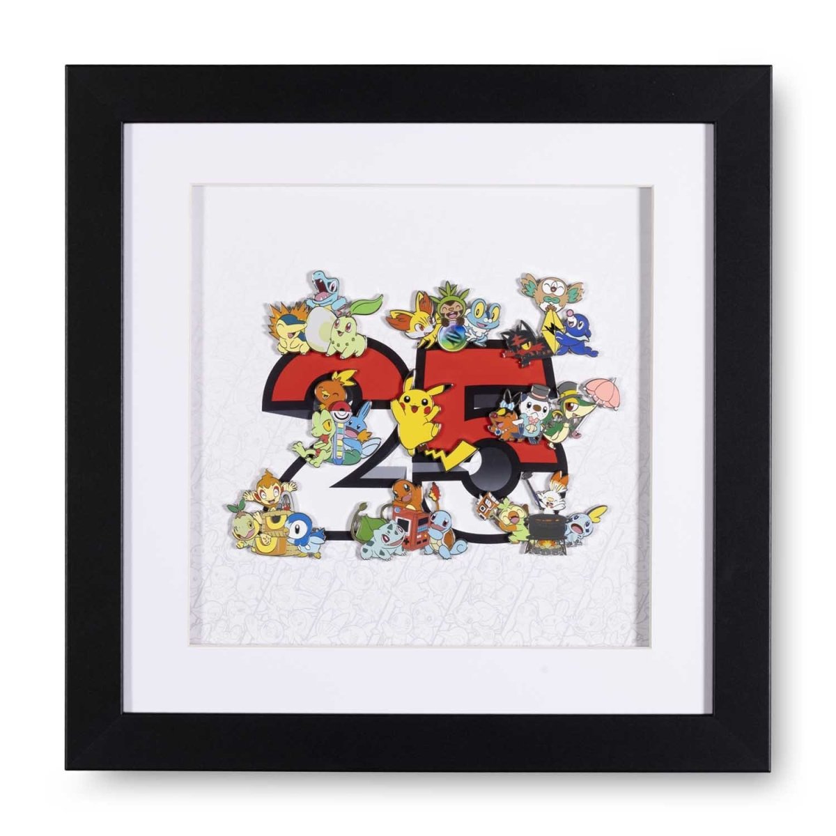 Pokémon Celebration Framed Pin Set | Pokémon Center Official Site