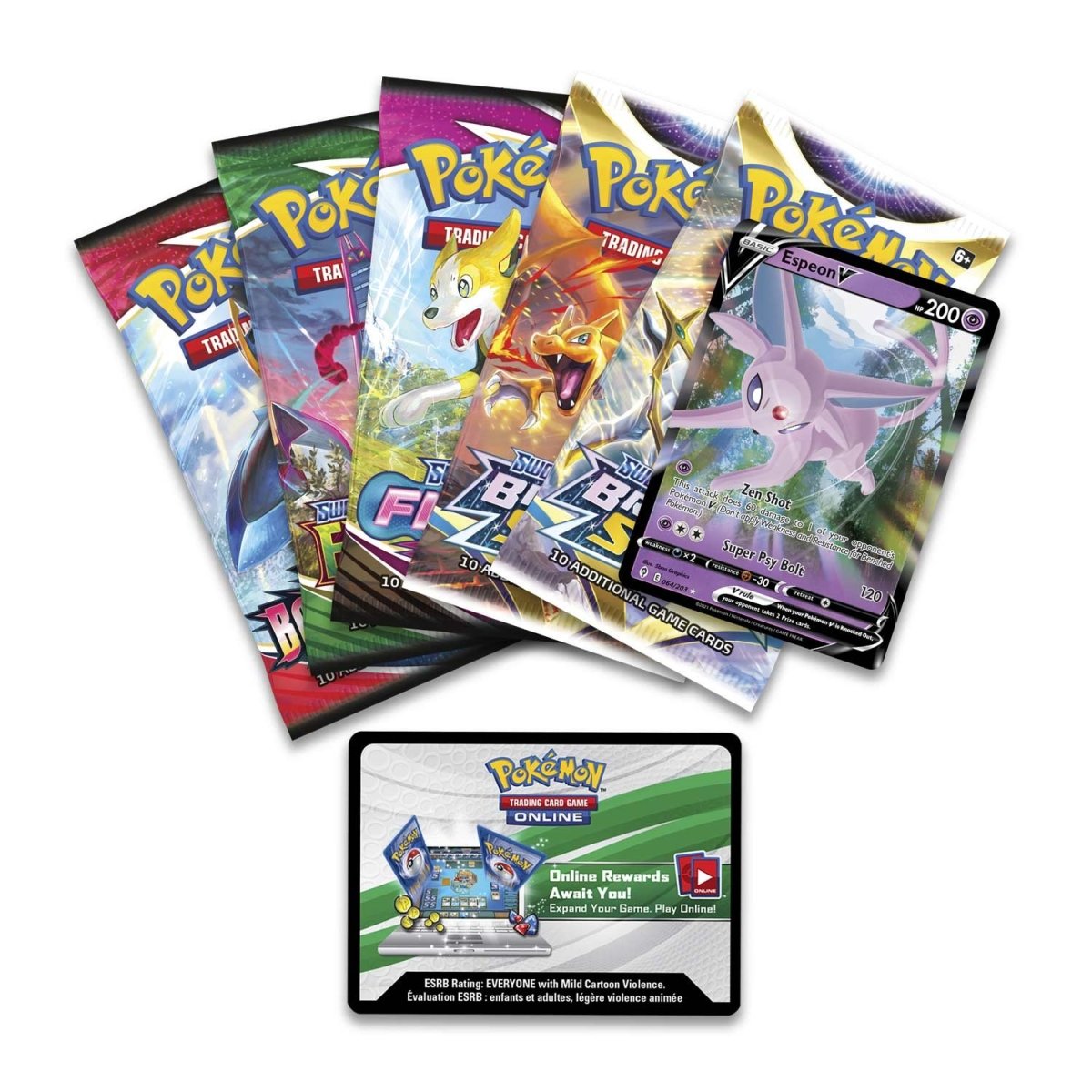 Pokémon TCG: V Heroes Tin (Espeon V) | Pokémon Center Official Site