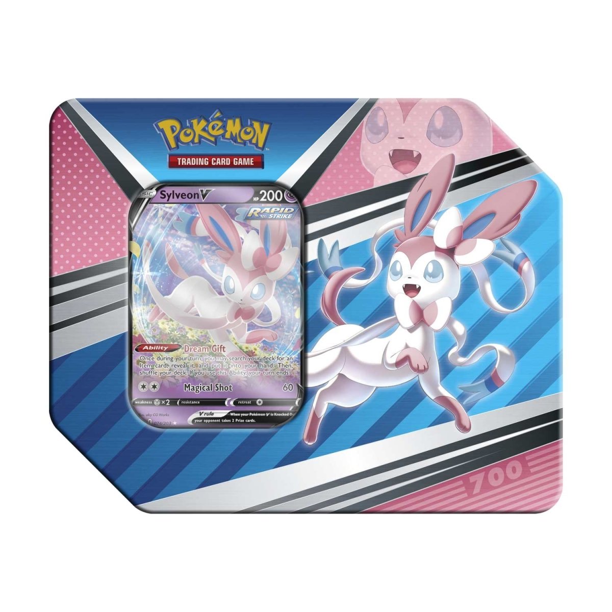 Pokémon TCG: V Heroes Tin (Sylveon V) | Pokémon Center Official Site