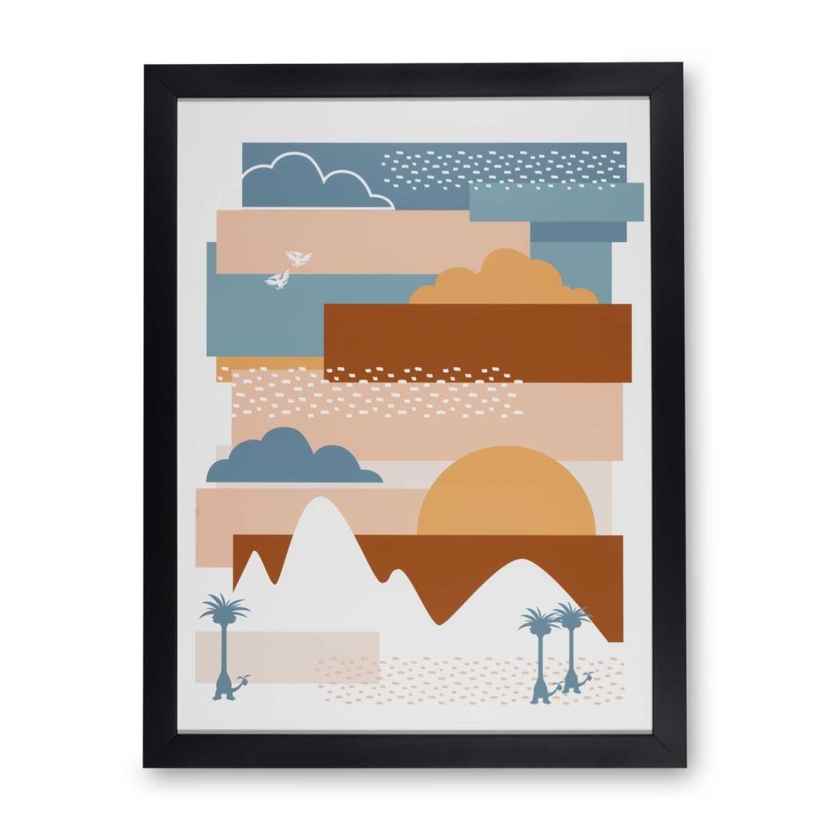 Pokémon Summer Sunset Framed Wall Art | Pokémon Center Official Site