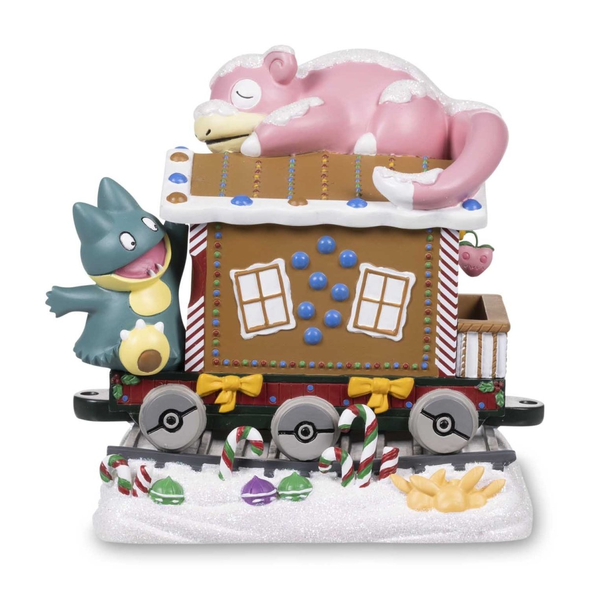 Delibird Holiday Express Slowpoke Caboose Figure | Pokémon Center ...