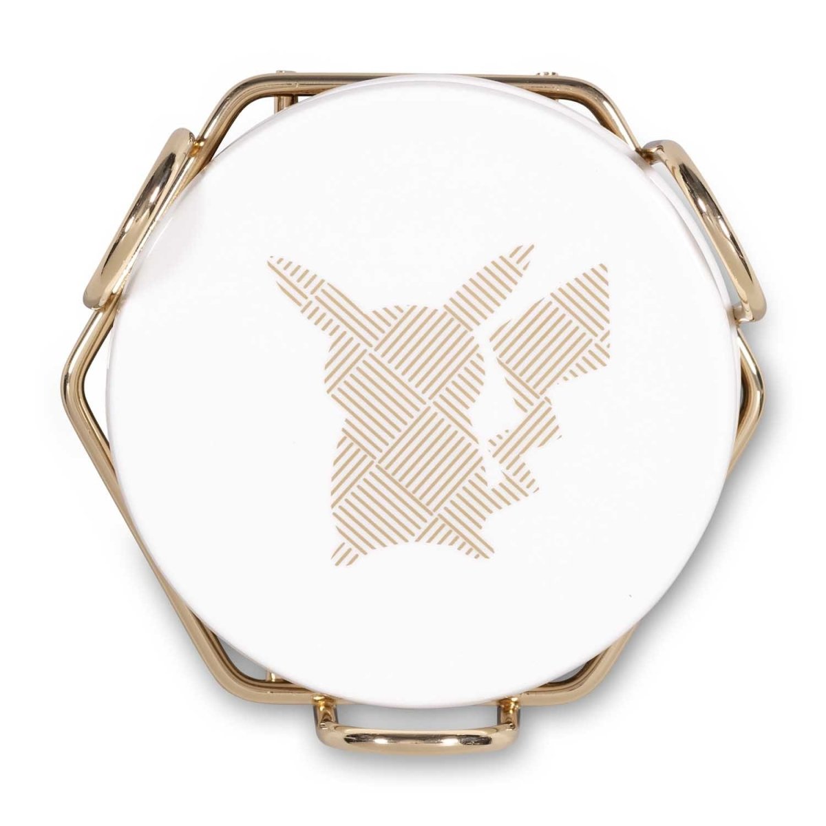 Pikachu White Coasters (4-Pack) | Pokémon Center Official Site