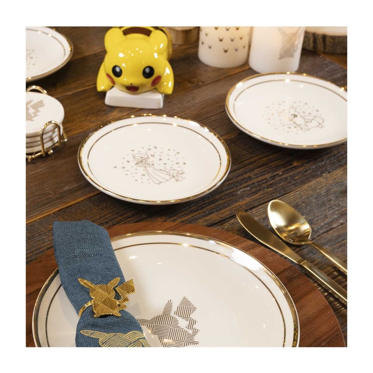 Pokémon Winter Wonders Salad Plates (4-Pack) | Pokémon Center Official Site