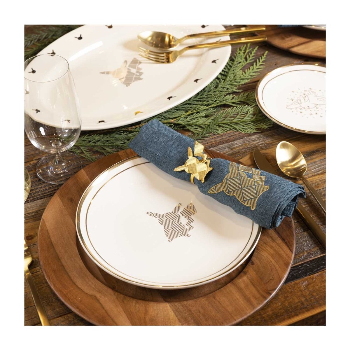 Pokémon Winter Wonders Dinner Plates (4-Pack) | Pokémon Center Official ...