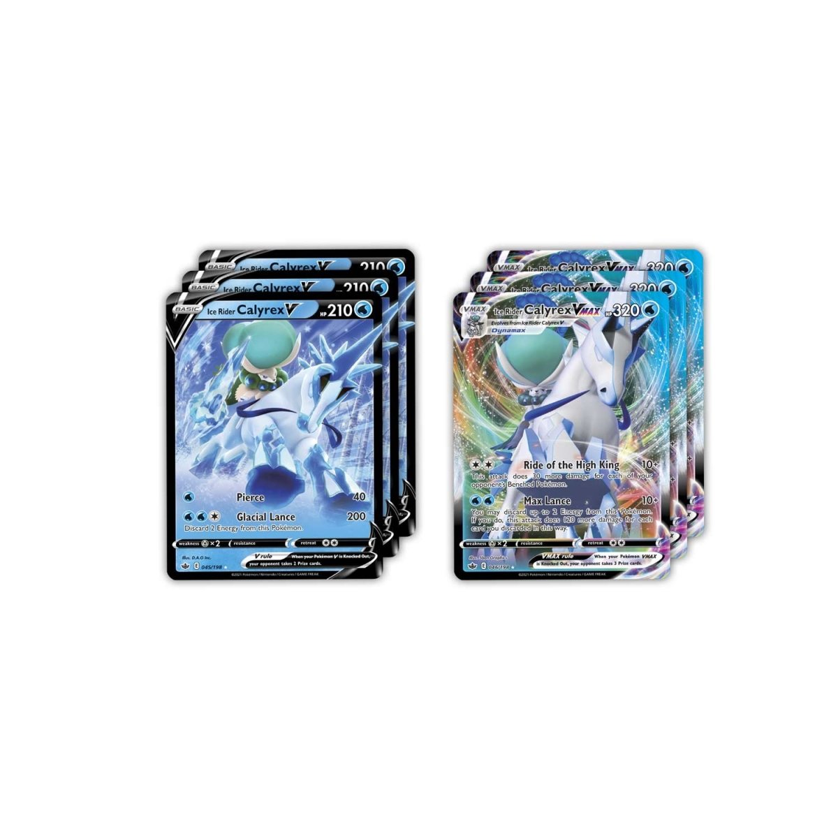 Pokémon TCG: Ice Rider Calyrex VMAX League Battle Deck | Pokémon Center ...