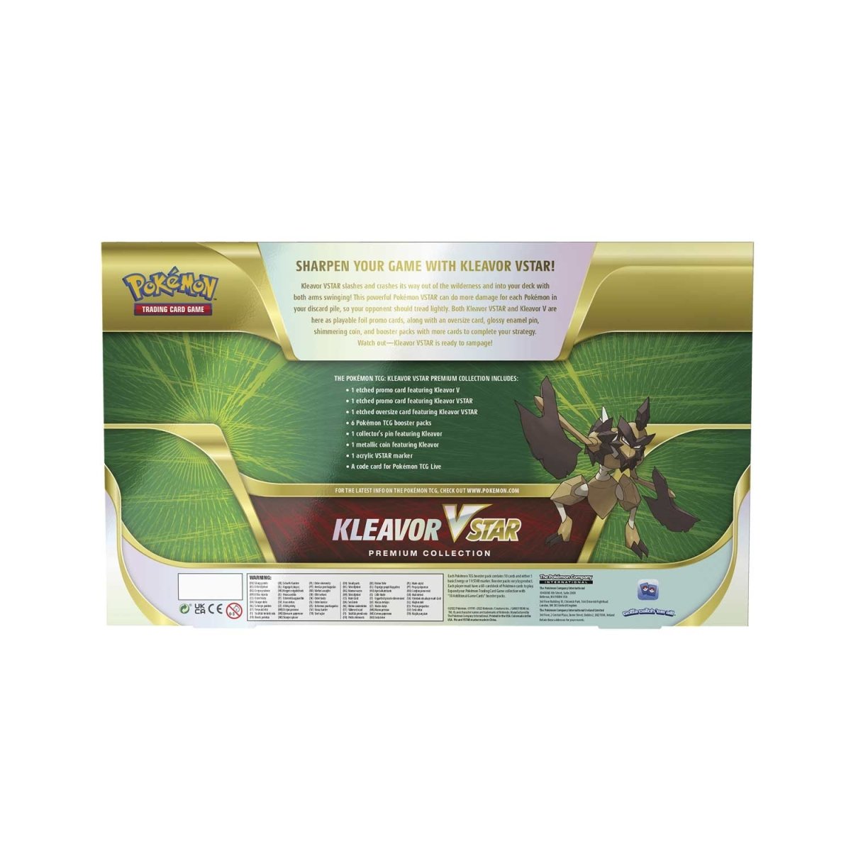 Pokémon TCG: Kleavor VSTAR Premium Collection | Pokémon Center Official Site