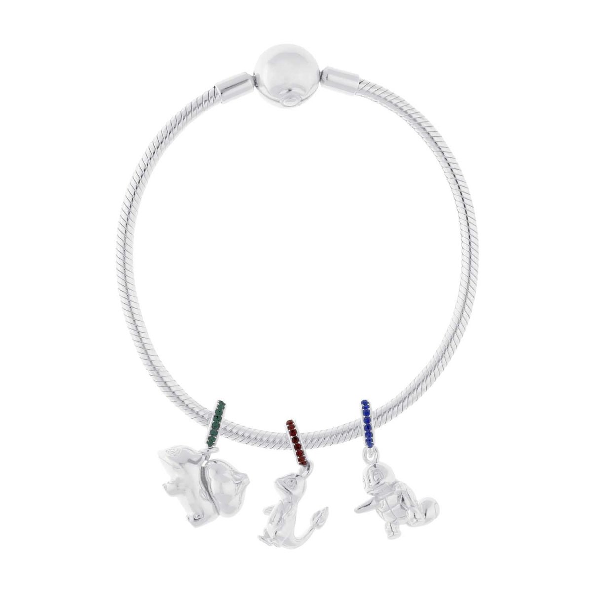 Pokémon Jewelry - Charms: Bulbasaur Sterling Silver Dangle Charm ...