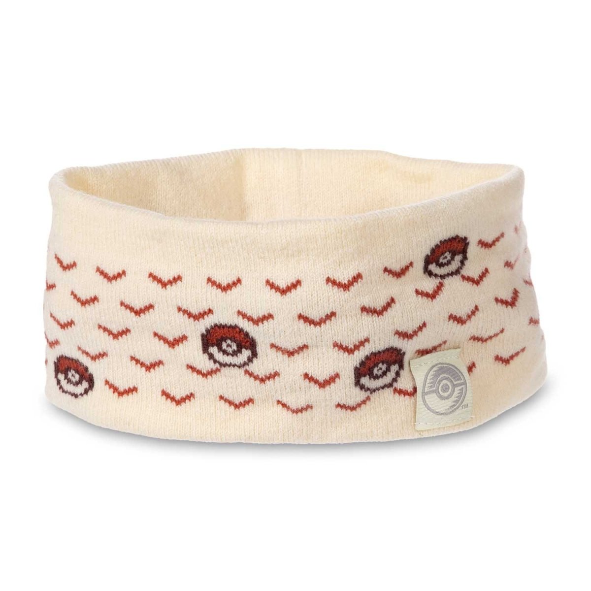 Poké Ball Festive Winter Knit Headband (One Size-Adult) | Pokémon ...