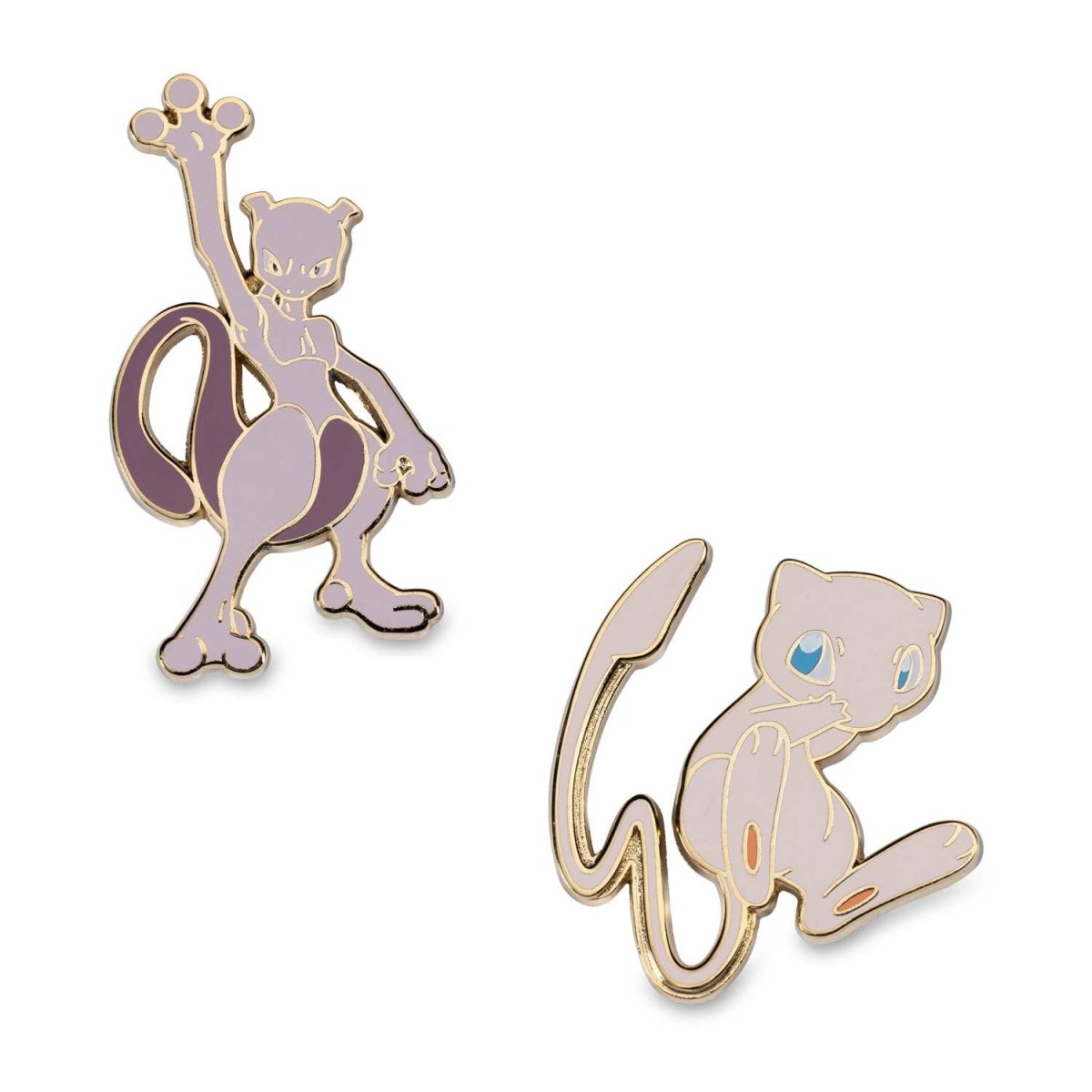 Mewtwo & Mew Pokémon Pins (2-Pack) | Pokémon Center Official Site