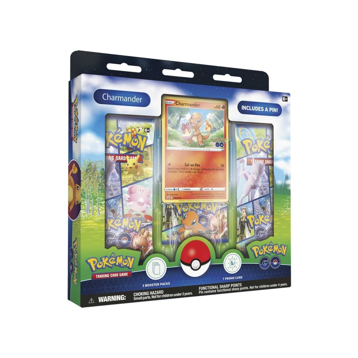 Pokémon TCG: Pokémon GO Pin Collection (Charmander) | Pokémon Center ...