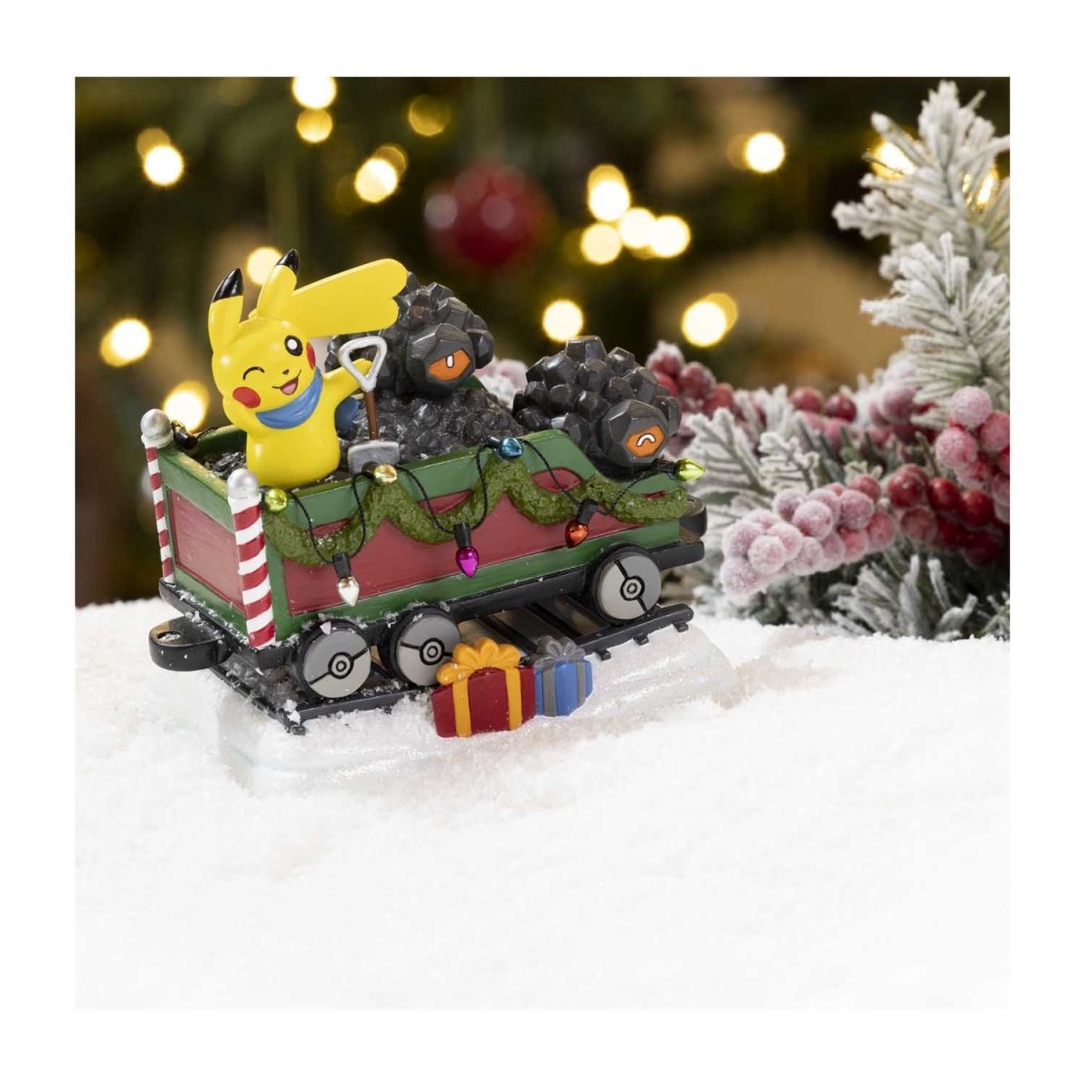 Delibird Holiday Express: Rolycoly Coal Car Figure | Pokémon Center ...