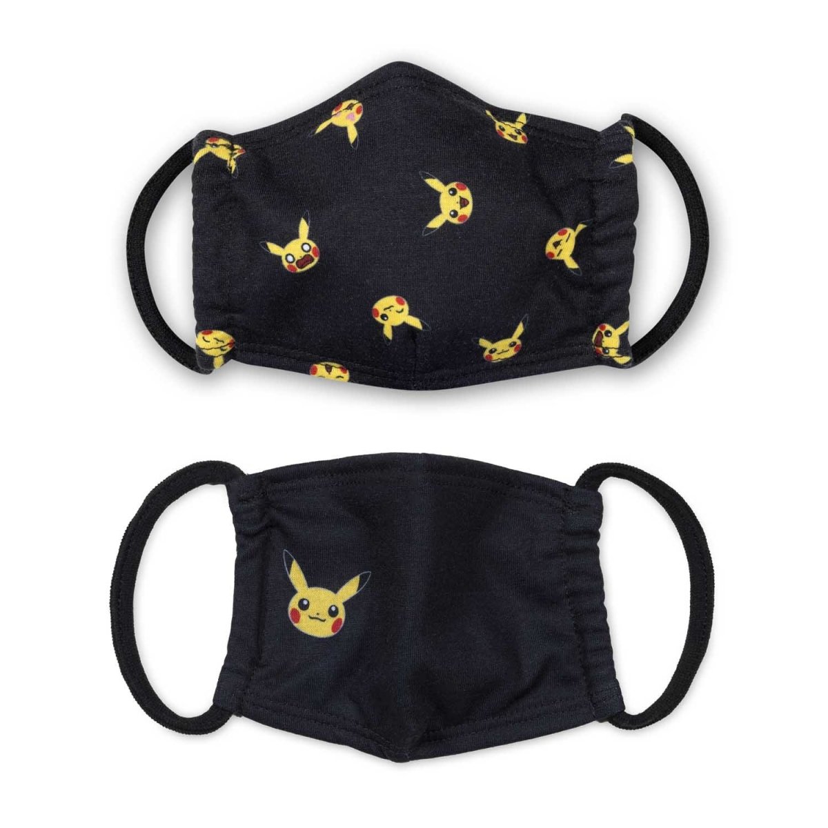 Pikachu Expressions Face Masks (Size L/XL) (2-Pack) | Pokémon Center ...